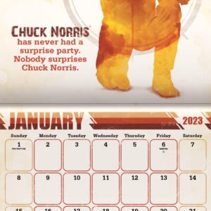 2023 Chuck Norris Wall Calendar