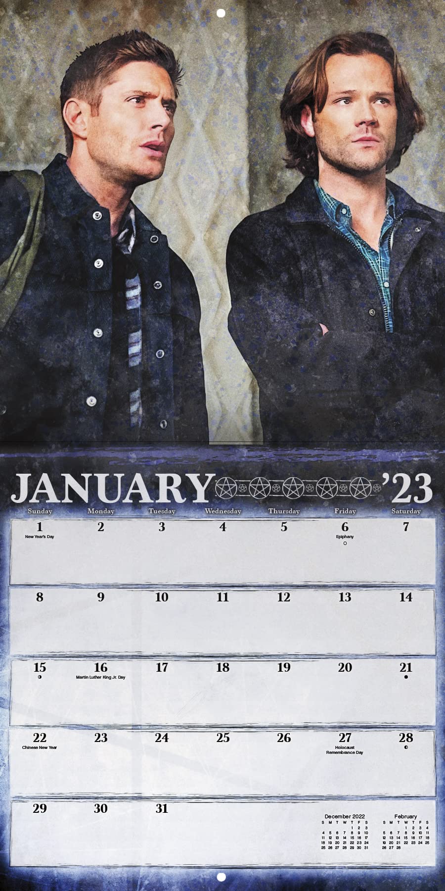 2023 Supernatural Wall Calendar