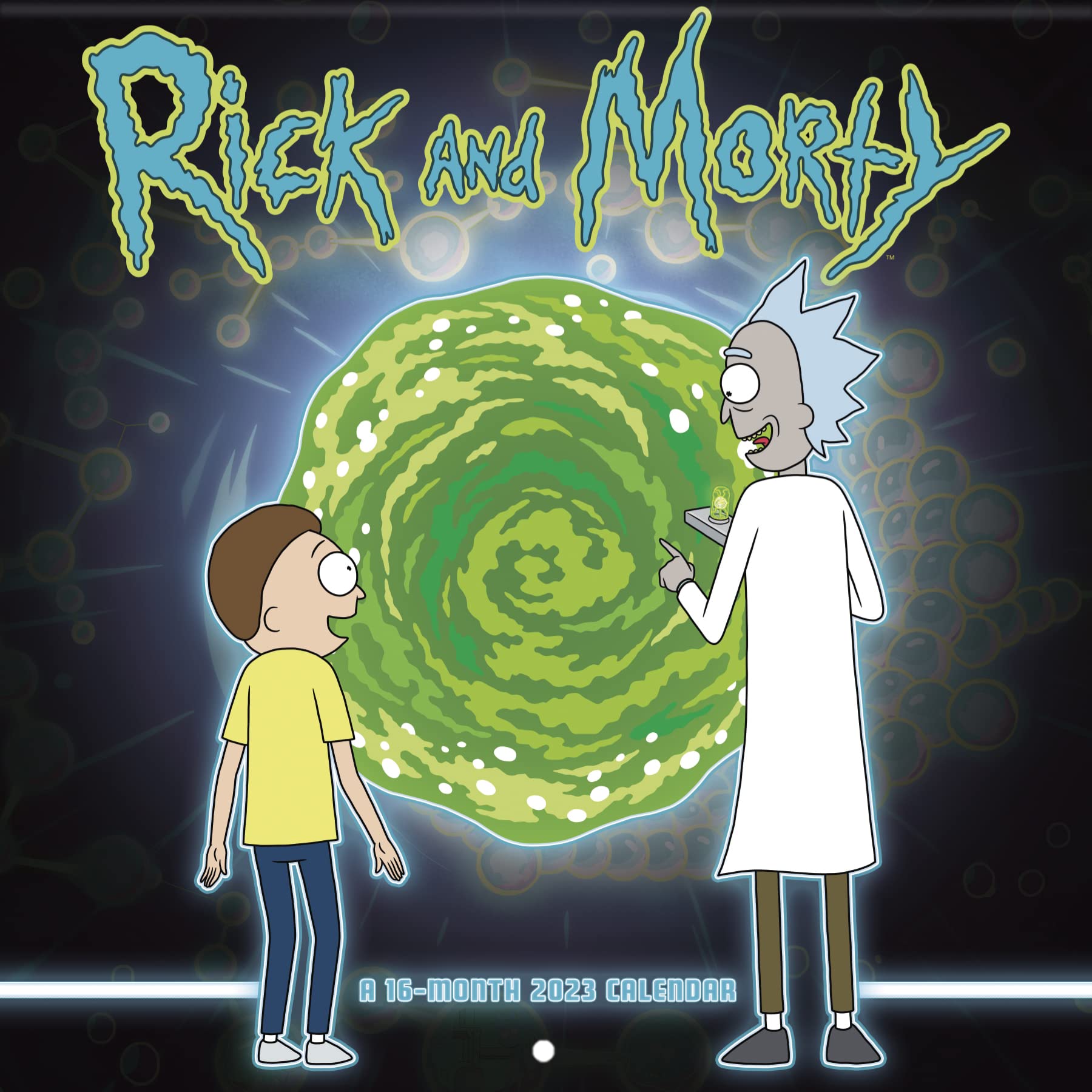 2023 Cartoon Network Rick and Morty Wall Calendar