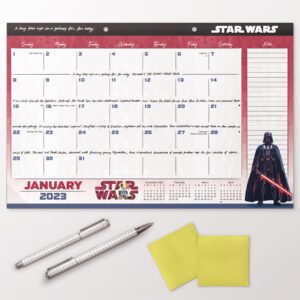 2023 Star Wars: Saga Desk Pad Calendar