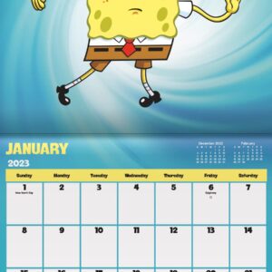 2023 Nickelodeon SpongeBob SquarePants Wall Calendar