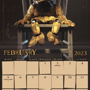 2023 Five Nights at Freddy's Wall Calendar