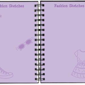 Scratch & Sketch Fashion Show (Trace Along)