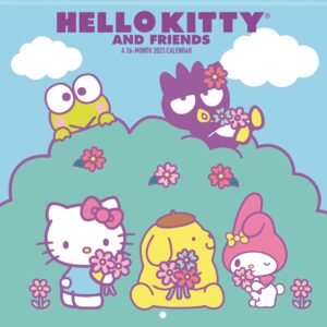 2023 hello kitty mini wall calendar