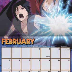 2023 Naruto Shippuden Wall Calendar