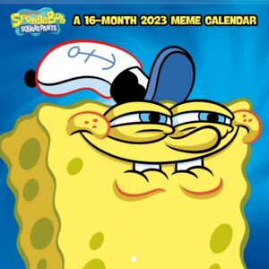 2023 nickelodeon spongebob squarepants wall calendar