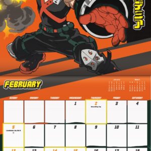 2023 My Hero Academia Mini Wall Calendar