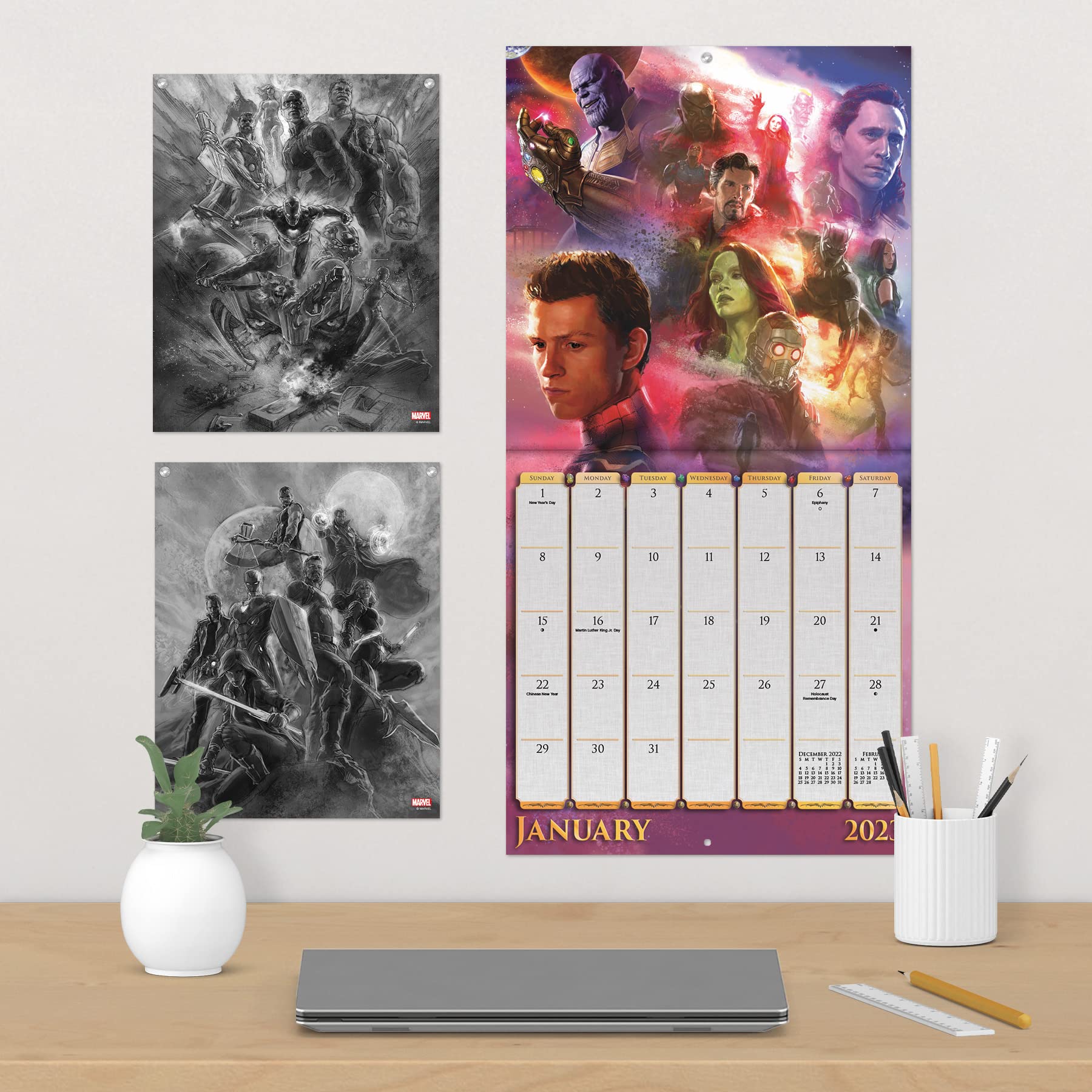 2023 Marvel Infinity Saga Collector's Edition Calendar