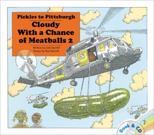 pickles to pittsburgh: cloudy with a chance of meatballs 2/ book and cd