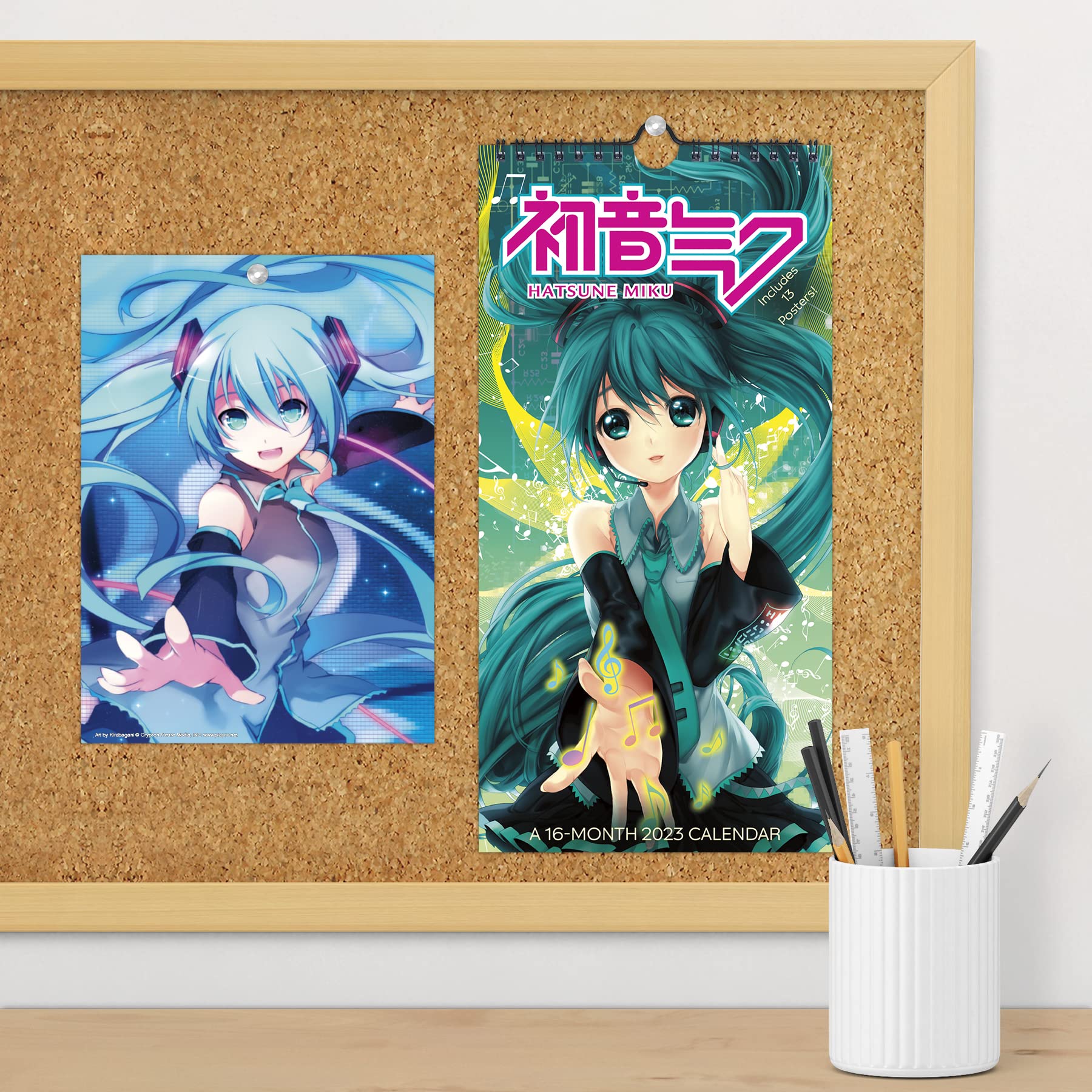 2023 Hatsune Miku Mini Poster Calendar