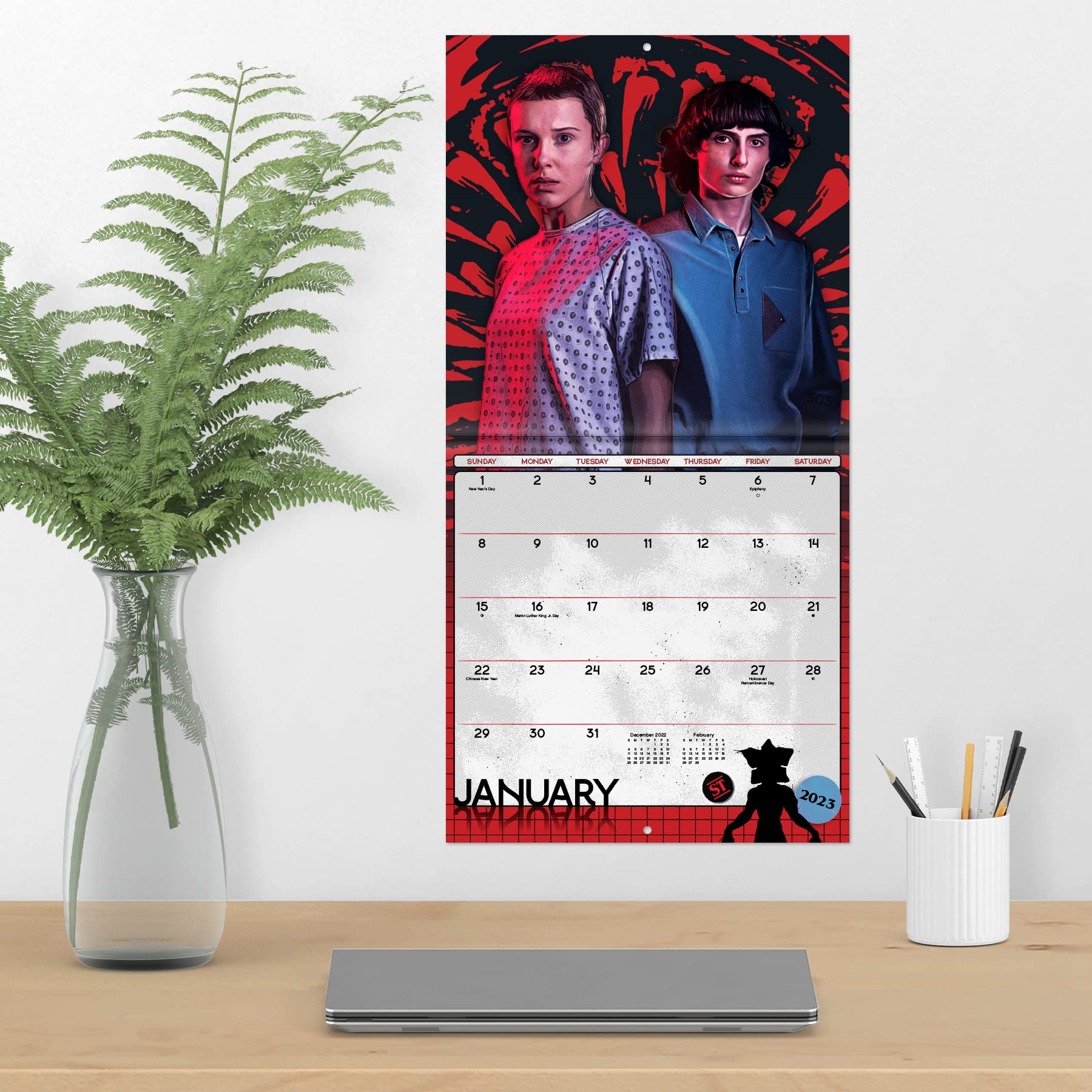 2023 Netflix Stranger Things: Season 4 Wall Calendar