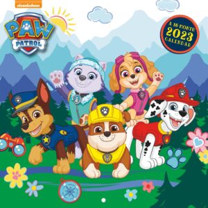 2023 nickelodeon paw patrol wall calendar