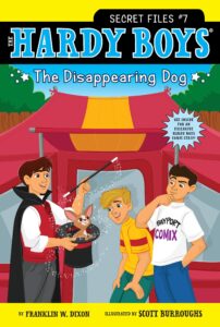 the disappearing dog (7) (hardy boys: the secret files)