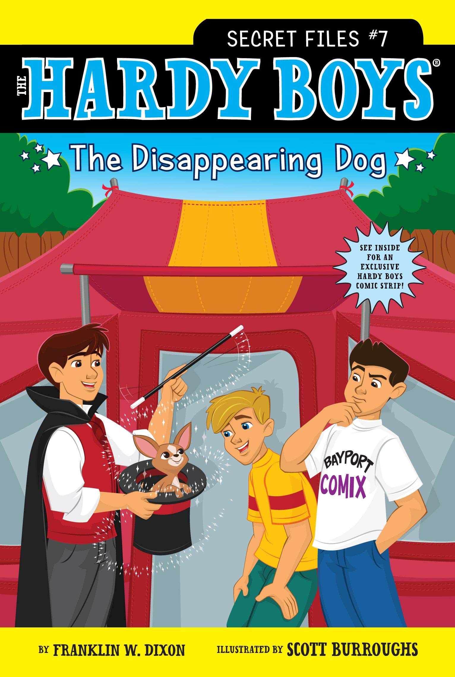 The Disappearing Dog (7) (Hardy Boys: The Secret Files)