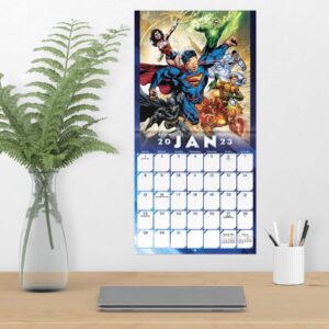 2023 DC Comics The Justice League (Classic) Wall Calendar