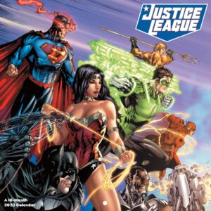 2023 dc comics the justice league (classic) wall calendar