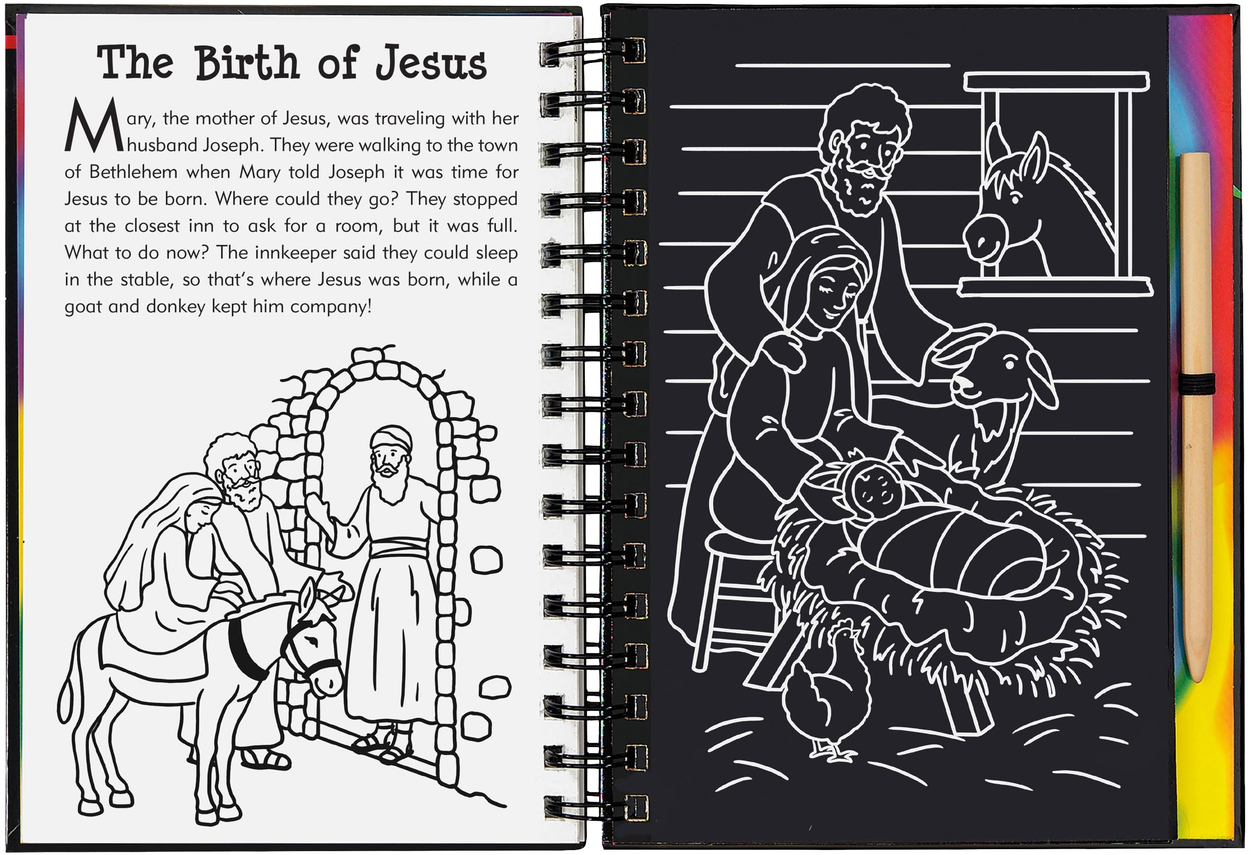 Scratch & Sketch Bible Stories (Trace Along) (Scratch and Sketch Trace-along)