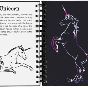 Scratch & Sketch Dragons & Mythical Creatures (Trace Along)