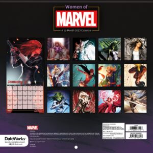 2023 Marvel Women of Marvel Wall Calendar