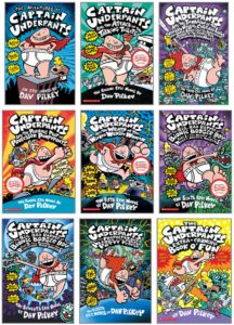 captain underpants 10 books collection