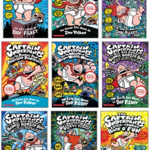 Captain Underpants 10 Books Collection