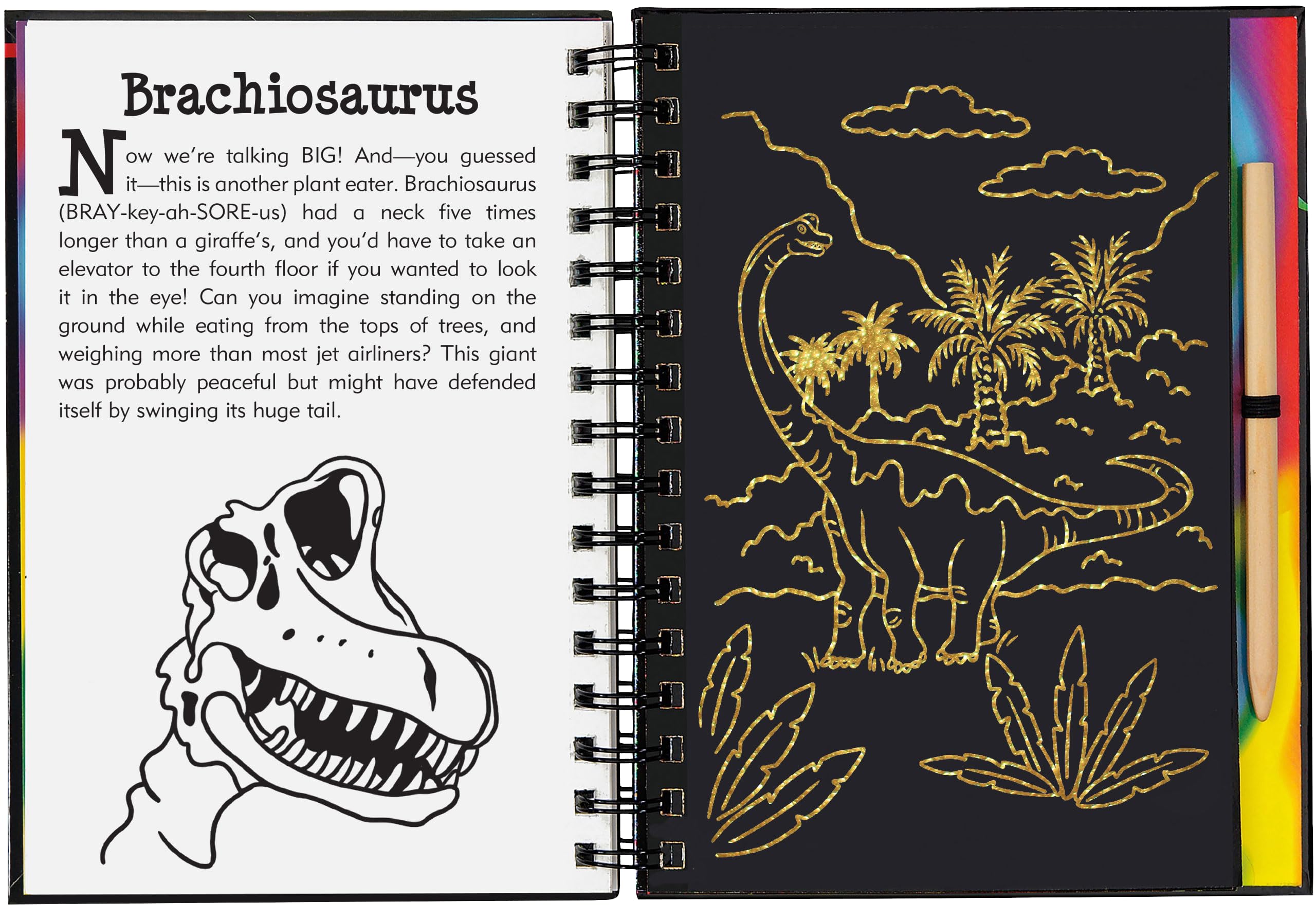 Scratch & Sketch Jurassic (Trace Along)