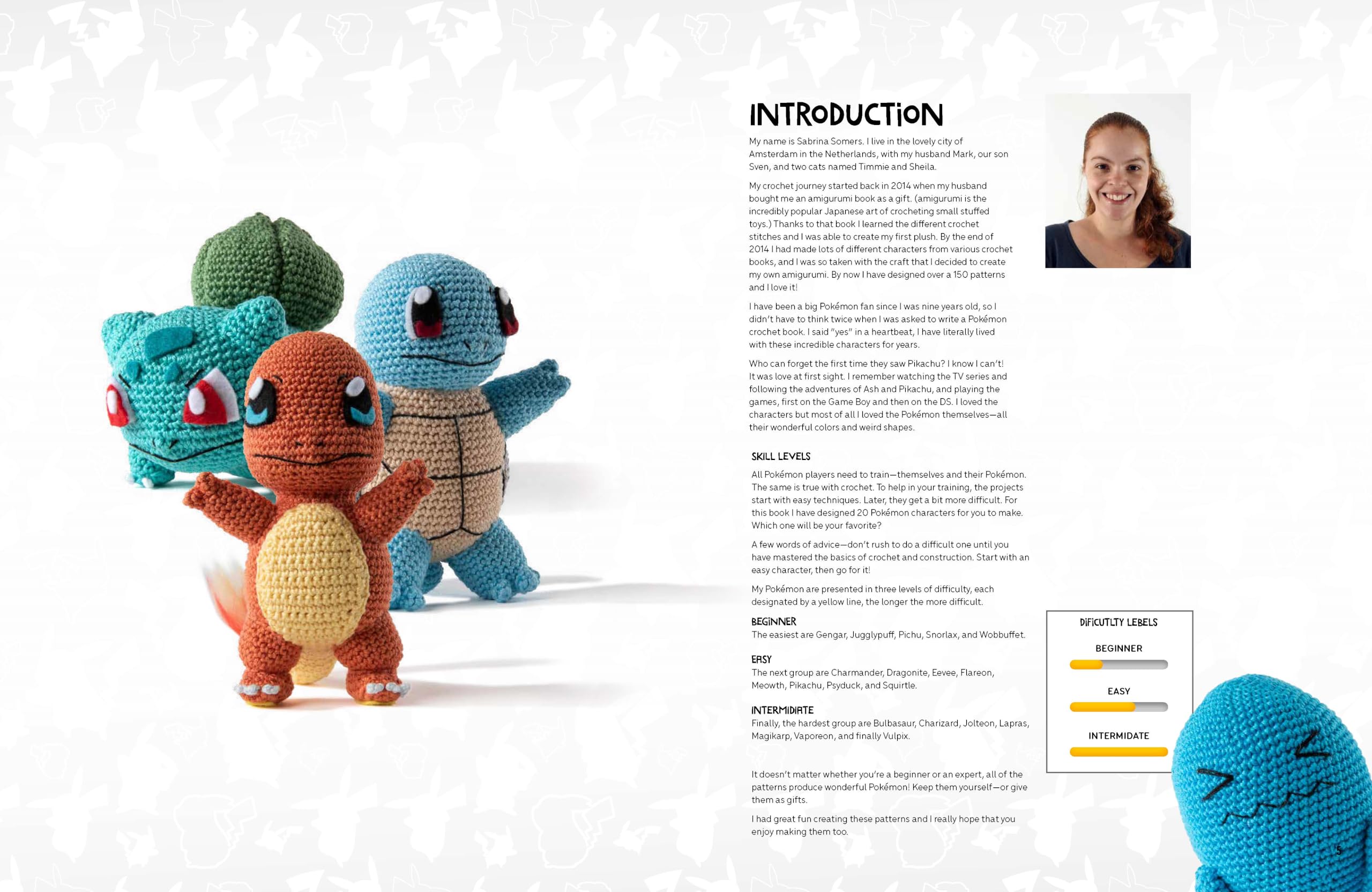 Pokémon Crochet: Bring your favorite Pokémon to life with 20 cute crochet patterns