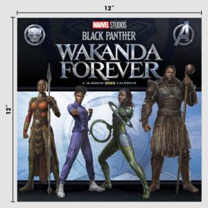 2023 Marvel Black Panther: Wakanda Forever Wall Calendar