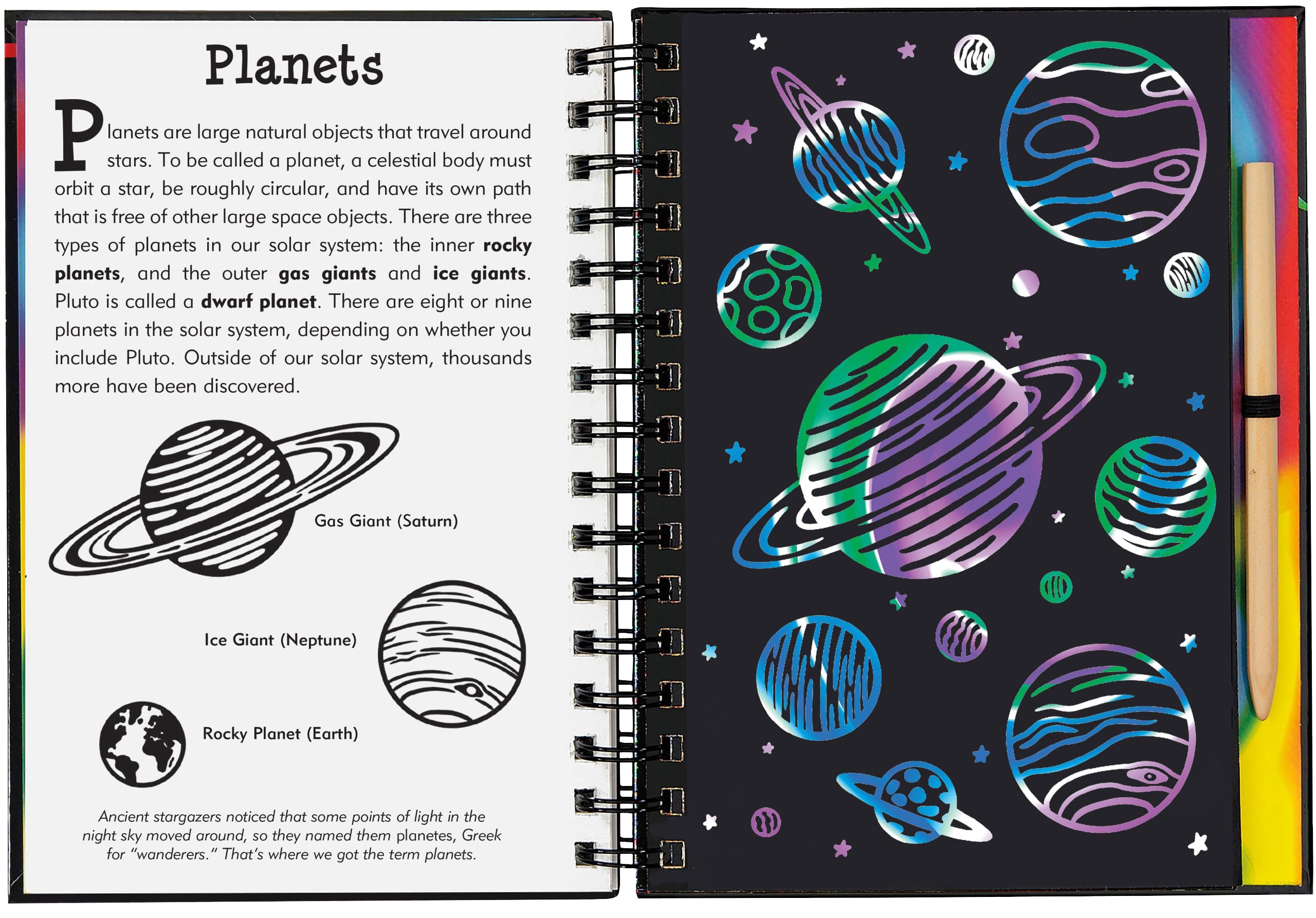 Scratch & Sketch Outer Space (Trace Along)