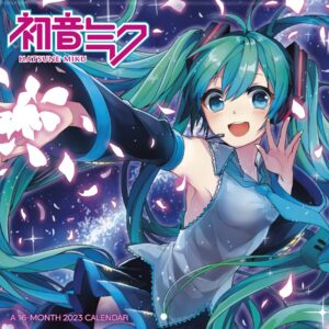 2023 hatsune miku wall calendar