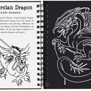 Scratch & Sketch Dragons & Mythical Creatures (Trace Along)