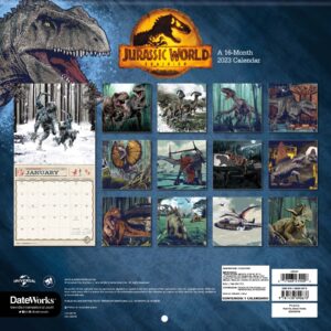 2023 Jurassic World: Dominion Wall Calendar