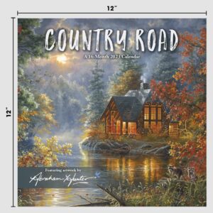 2023 Country Road by Abraham Hunter Wall Calendar