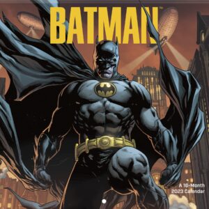 2023 dc comics batman wall calendar