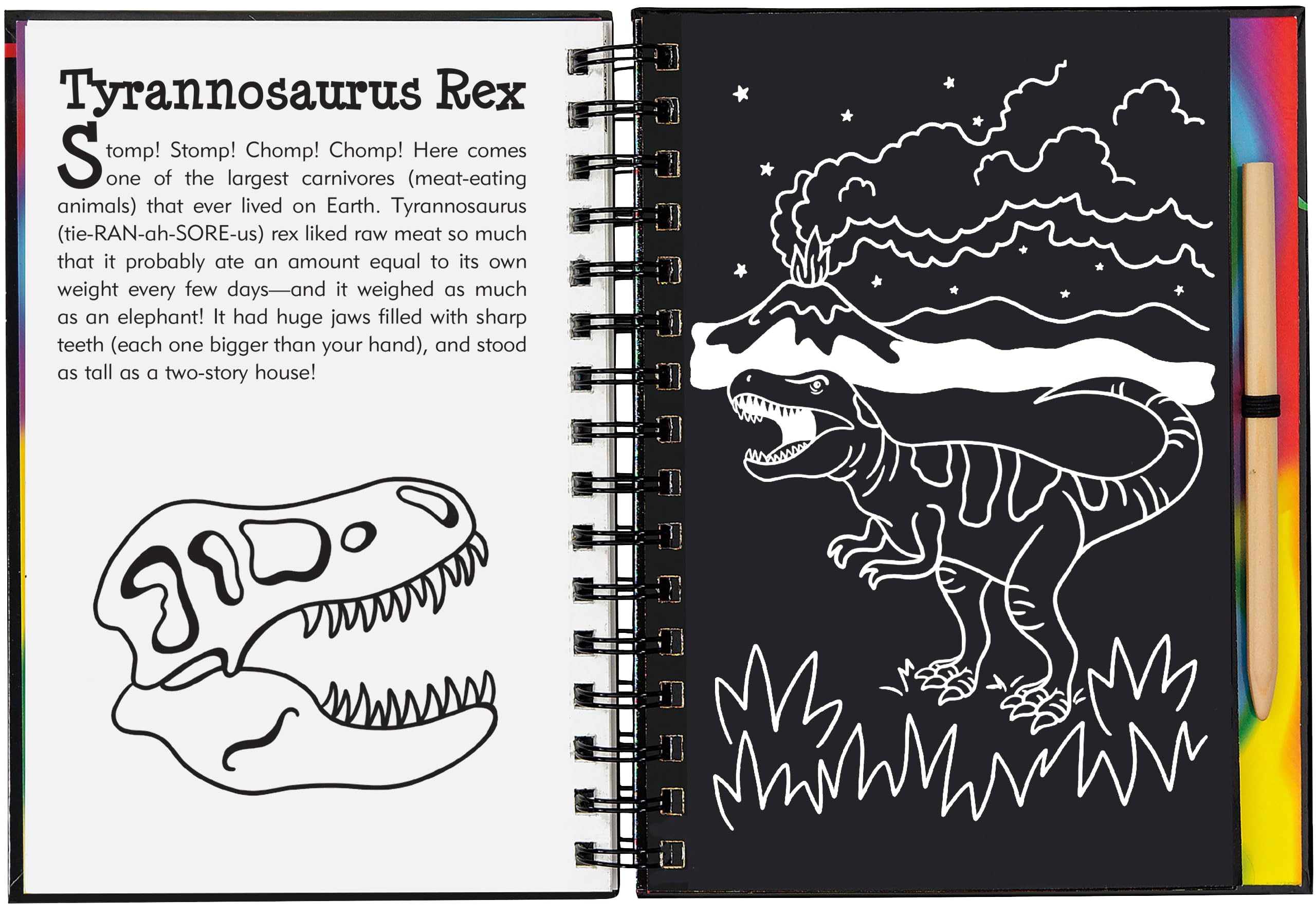 Scratch & Sketch Jurassic (Trace Along)