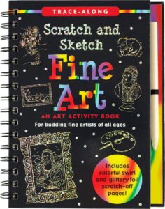 scratch & sketch fine art (trace along)