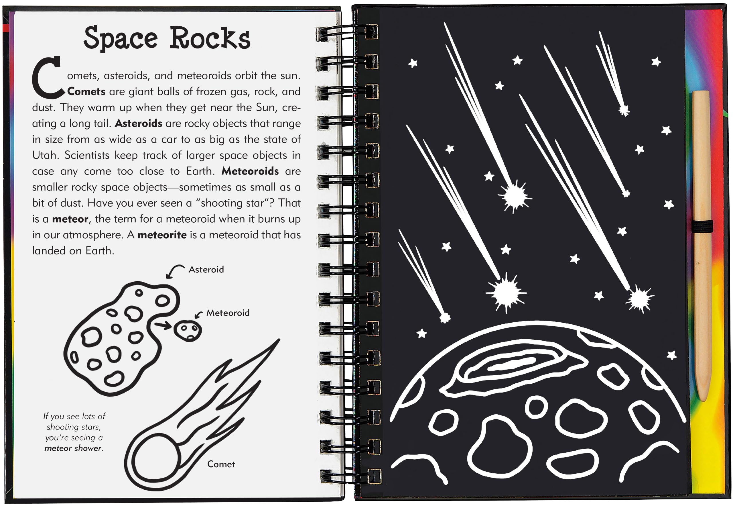 Scratch & Sketch Outer Space (Trace Along)