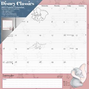 2023 disney classics magnetic family calendar