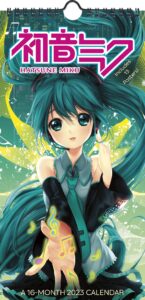 2023 hatsune miku mini poster calendar