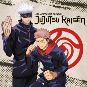 2023 jujutsu kaisen wall calendar