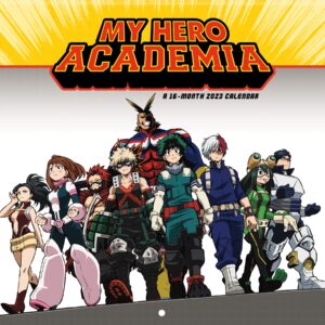 2023 my hero academia wall calendar