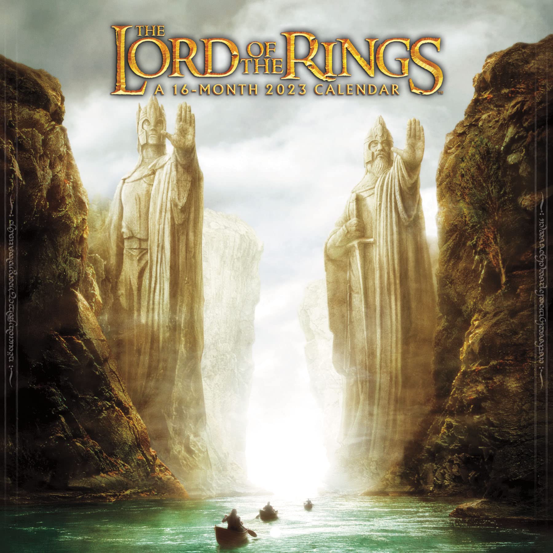 2023 The Lord of the Rings Wall Calendar