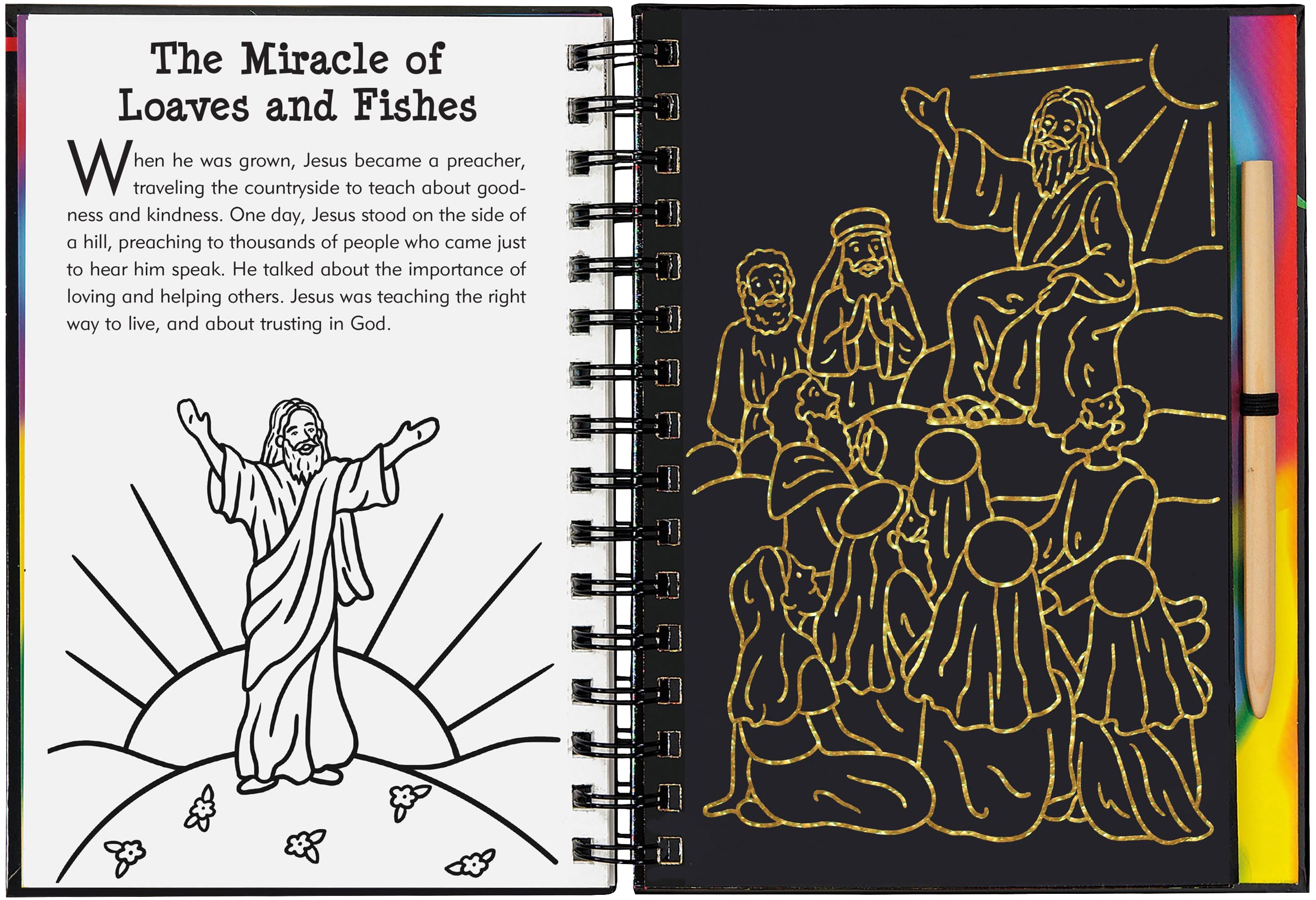 Scratch & Sketch Bible Stories (Trace Along) (Scratch and Sketch Trace-along)