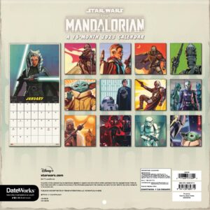 2023 Star Wars: The Mandalorian Wall Calendar