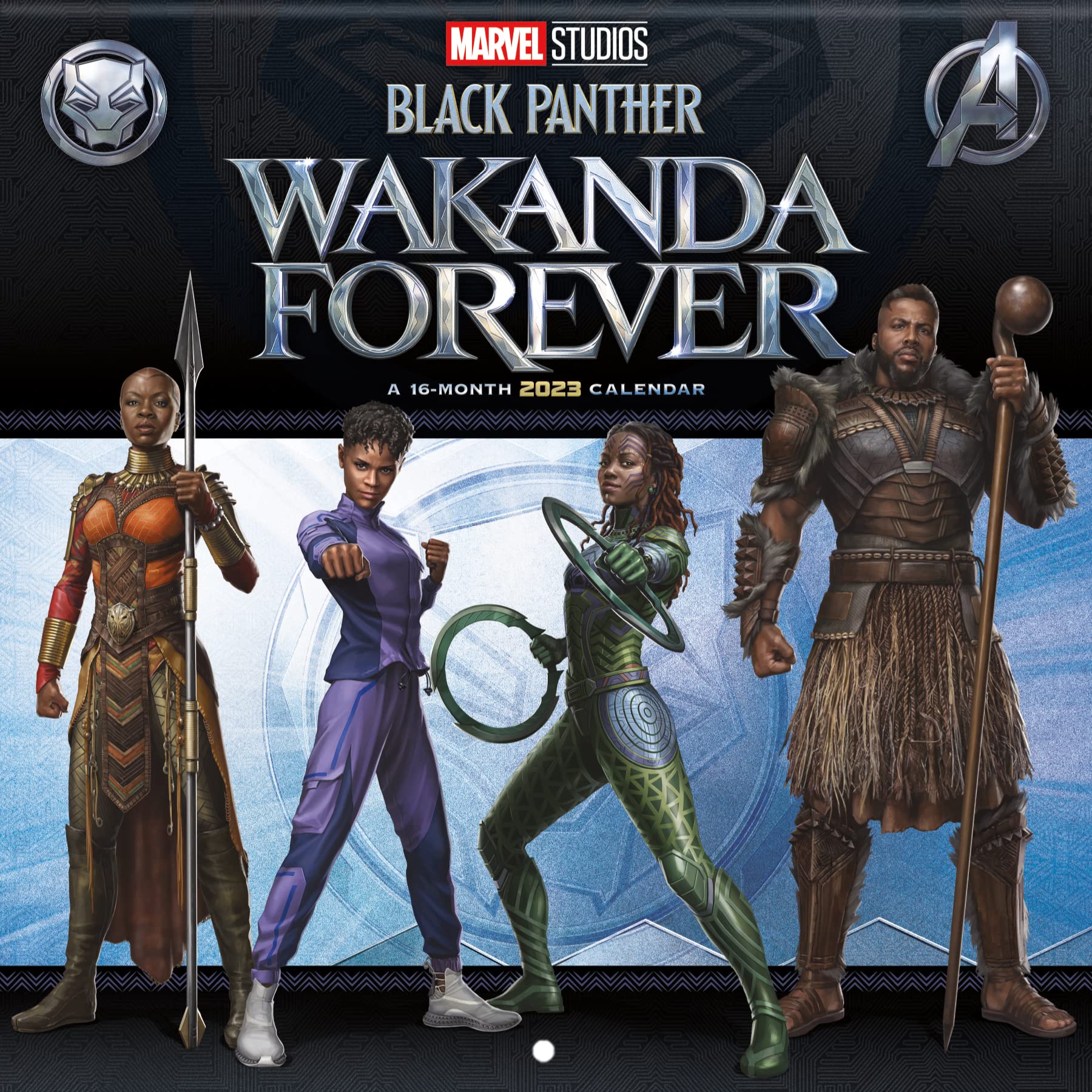 2023 Marvel Black Panther: Wakanda Forever Wall Calendar