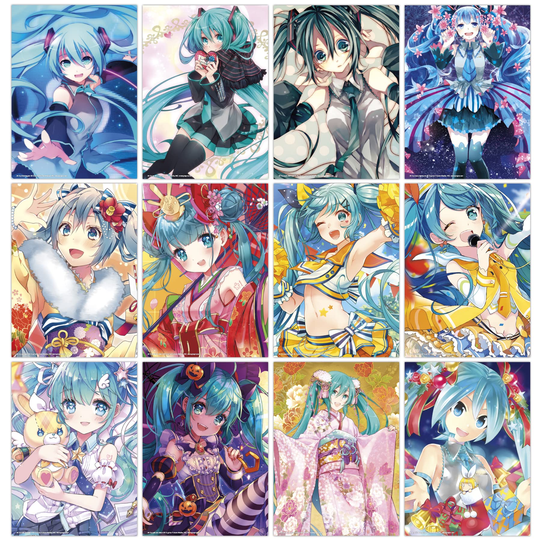 2023 Hatsune Miku Mini Poster Calendar