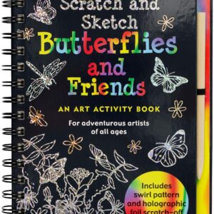 Scratch & Sketch Butterflies & Friends (Trace Along)