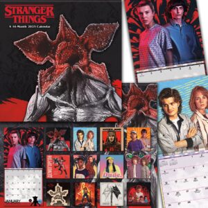 2023 netflix stranger things: season 4 wall calendar