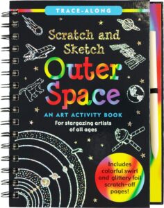 scratch & sketch outer space (trace along)