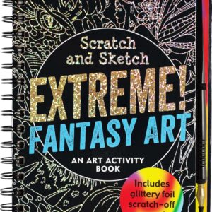 Scratch & Sketch Extreme Fantasy Art (Trace Along) (Scratch and Sketch Trace-Along)